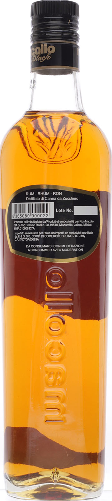 Macollo Rum Black 12 Jahre aus Mexiko kaufen