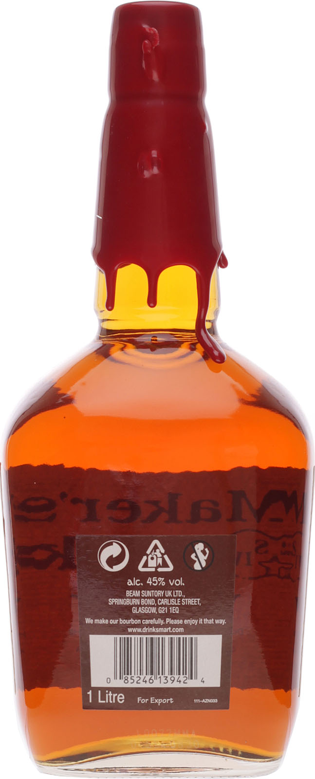 Maker´s Mark Kentucky Straight Bourbon Whisky 1 Liter i