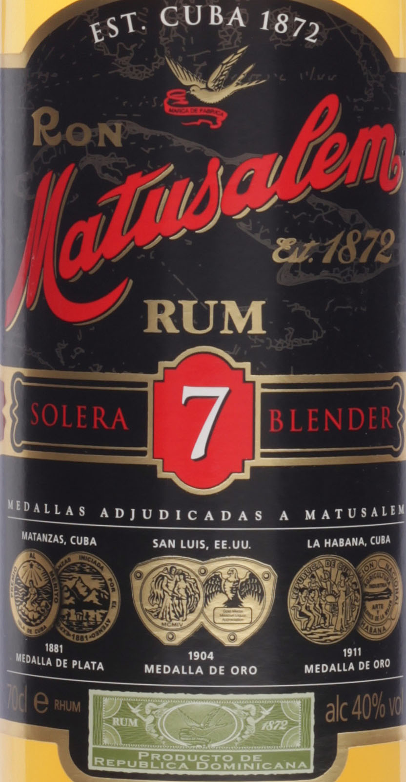 Matusalem Rum Solera 7 Blender bei barfish.de kaufen