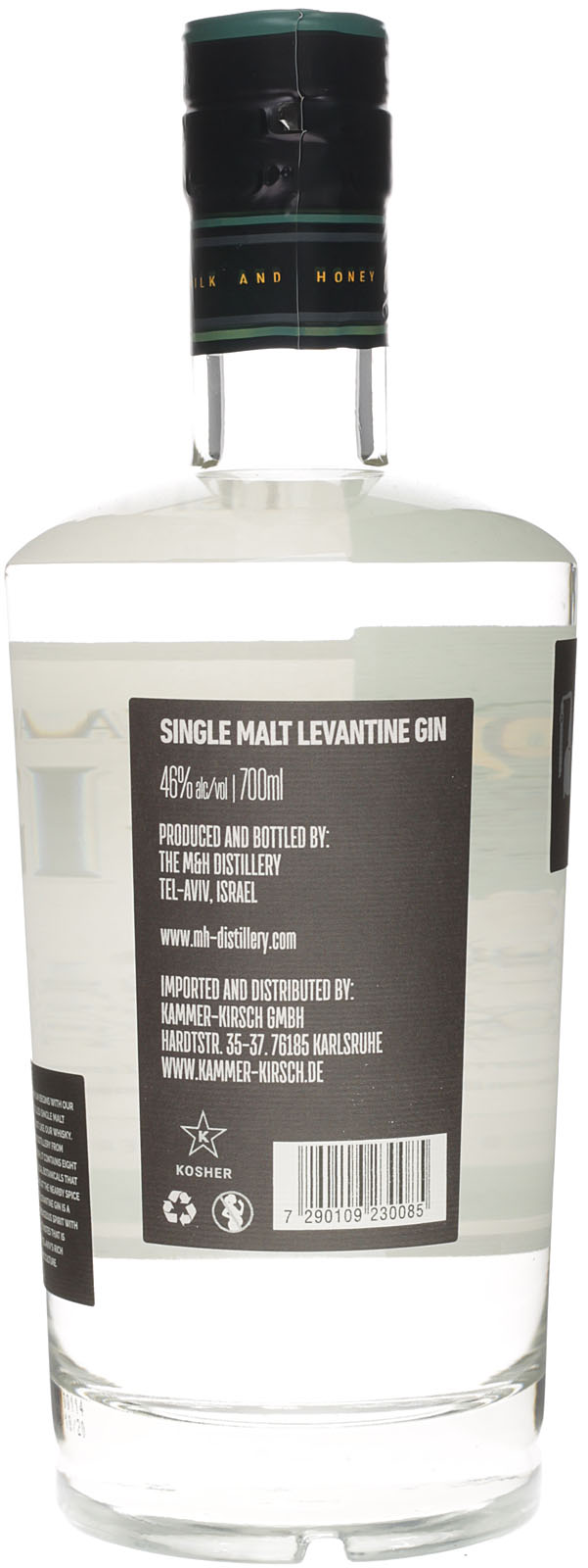 Milk & Honey Levantine Gin 0,7 Liter 46 % Vol. im Shop