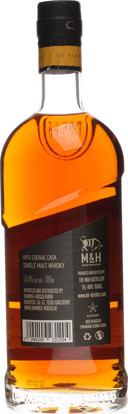 Milk & Honey Single Malt Whisky APEX - Cognac cask fini