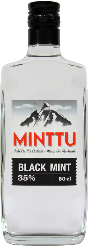 Minttu Black Mint 0,5l 35% - zusammen mir vielen andere
