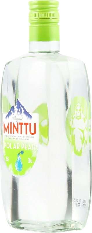 Minttu Polar Pear Likör mit 35 % Vol. und 0,5 L im Cock