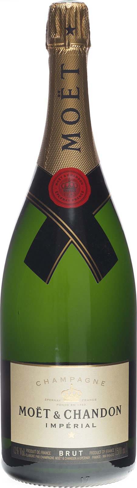 Moet & Chandon Champagner Brut Magnum mit 1,5 Liter onl