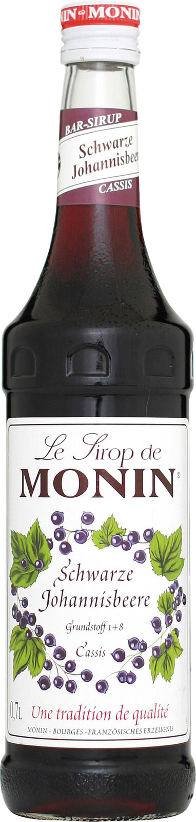 Monin Cassis (schwarze Johannisbeere) Sirup kaufen.