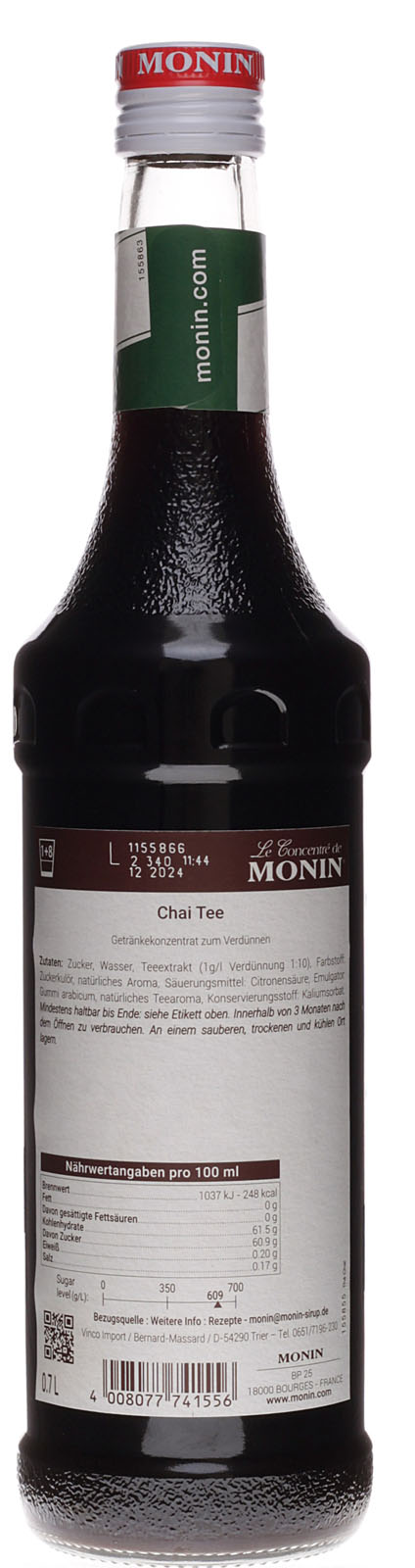 Monin Chai Tea Konzentrat bei barfish.de kaufen