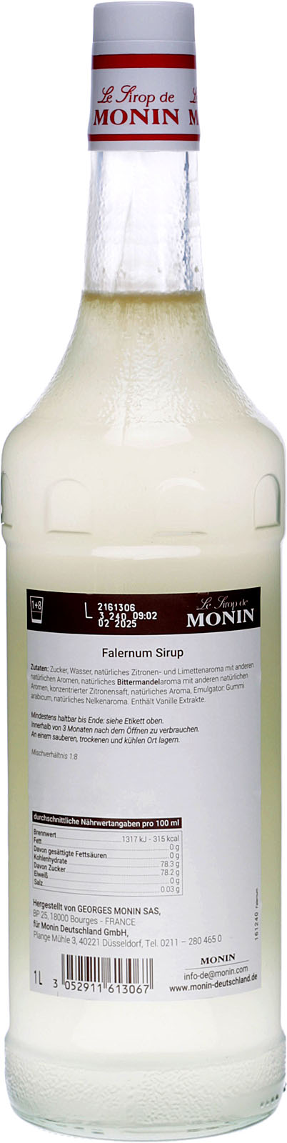 Monin Falernum Sirup bei uns kaufen.