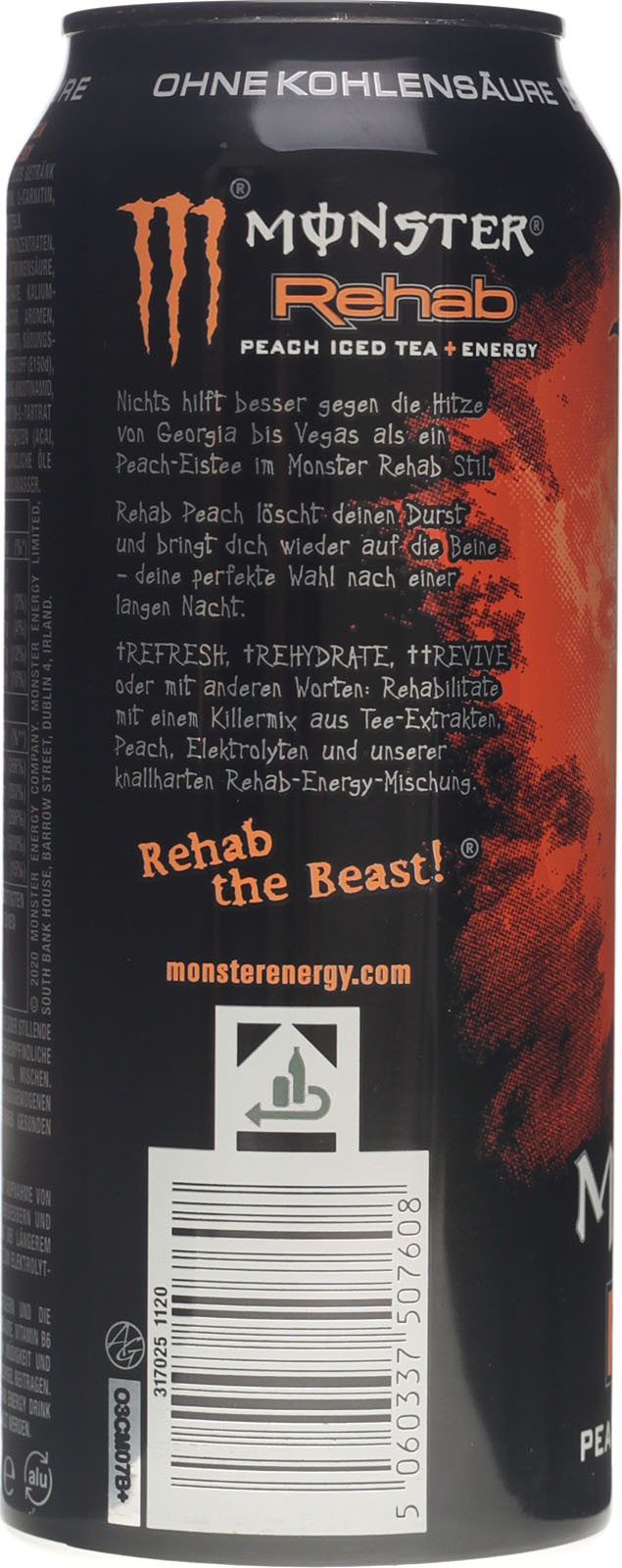Monster Energy Rehab Peach Set jetzt bestellen