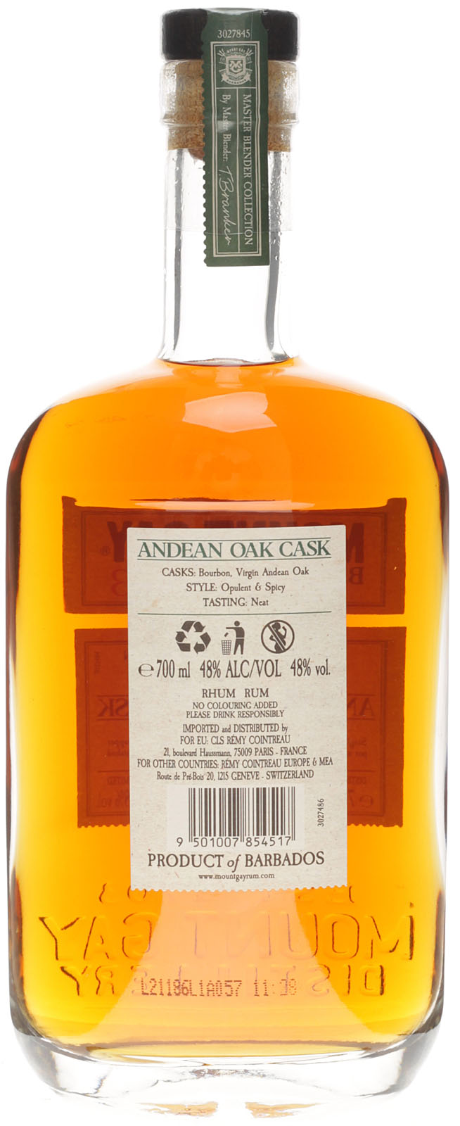 Mount Gay Andean Oak Cask im Shop kaufen.