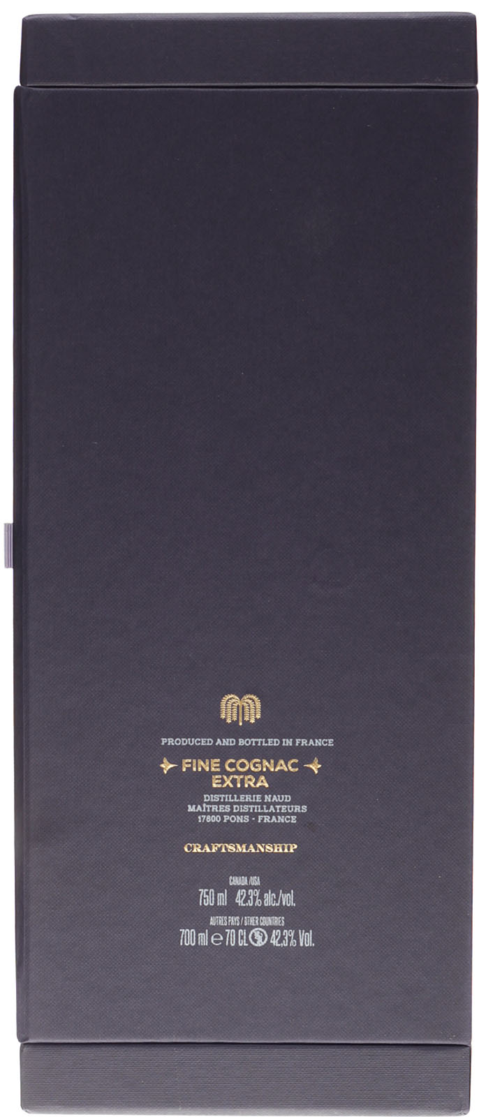 Naud Cognac Extra - erlesener Cognac aus der Brennerei