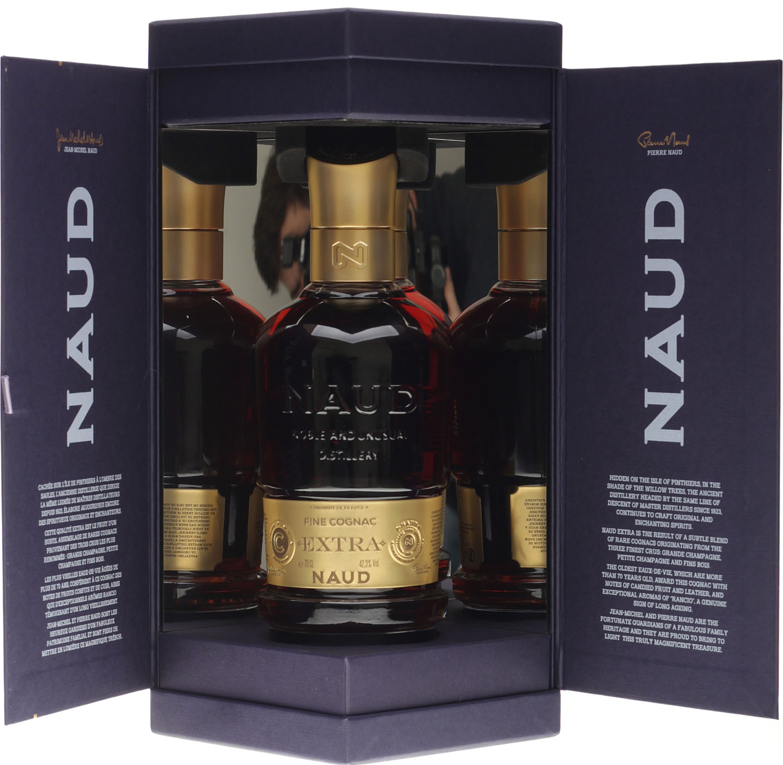 Naud Cognac Extra - erlesener Cognac aus der Brennerei