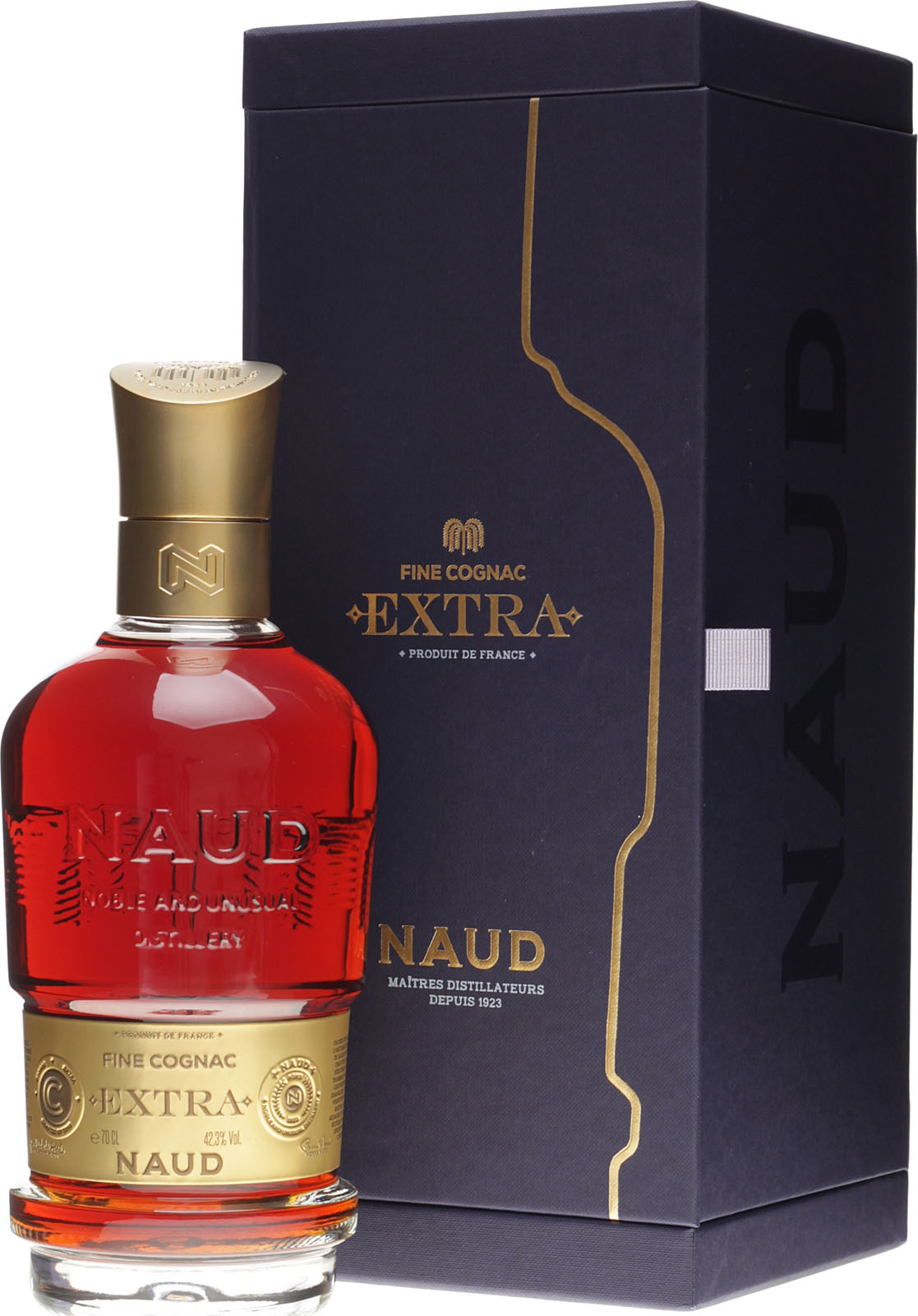 Naud Cognac Extra - erlesener Cognac aus der Brennerei