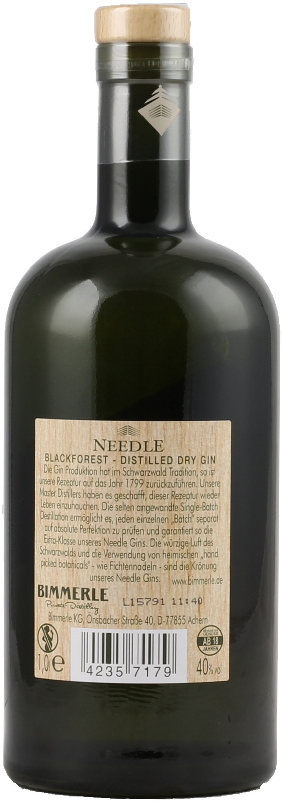 Needle Black Forest Dry Gin im Shop kaufen.
