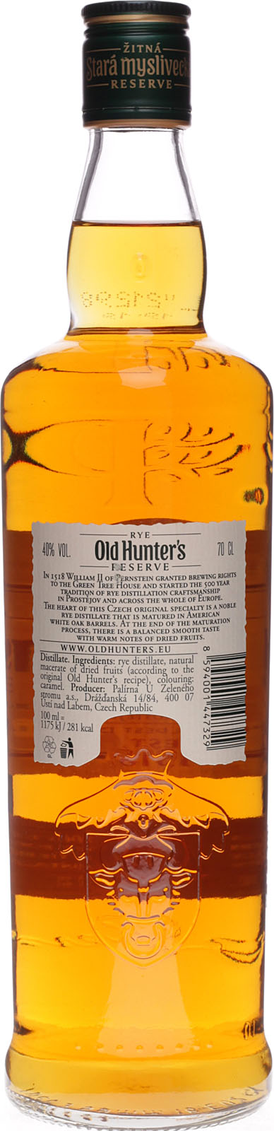 Old Hunters Rye Reserve Whisky 4 Jahre