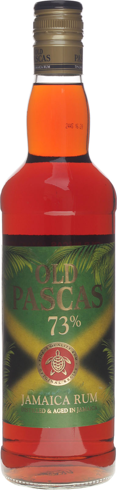 Old Pascas Overproof Dark Jamaica Rum 0,7 Liter 73% Vol
