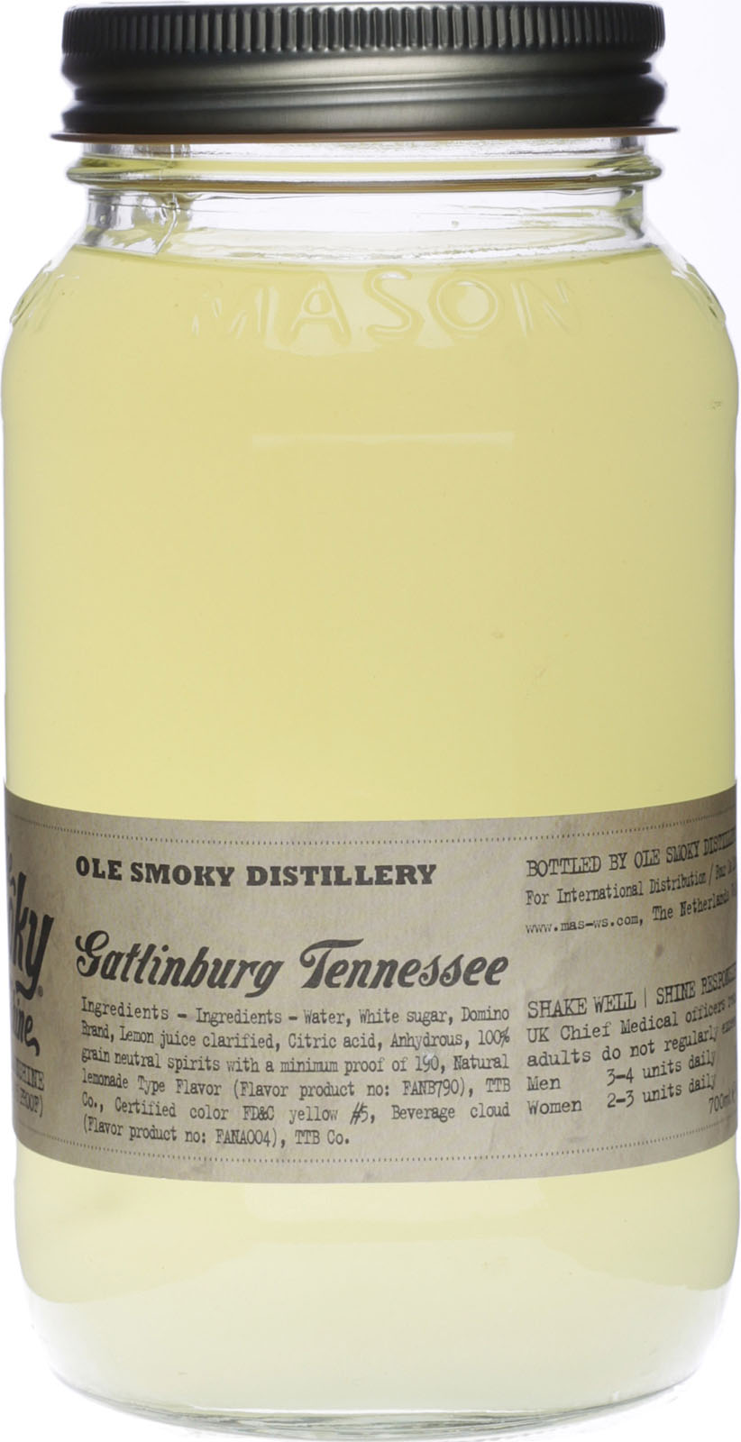 Ole Smoky Moonshine Lemon Drop 0,7 Liter 32,5 % Vol.