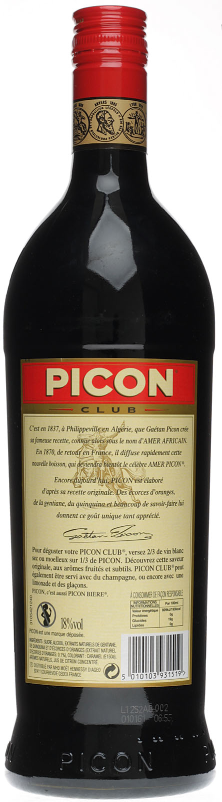 Picon Club Orangen Likör 1L 18% Vol. hier kaufen.