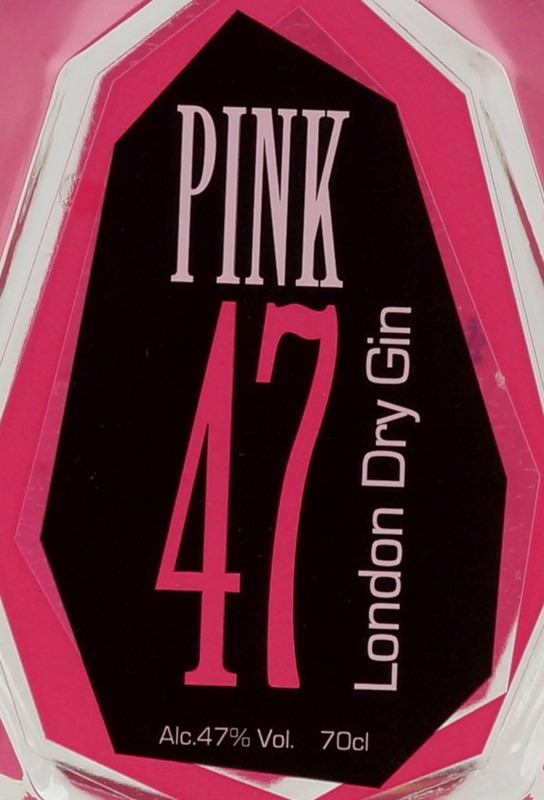 Pink 47 London Dry Gin 0,7 Liter 47% Vol.