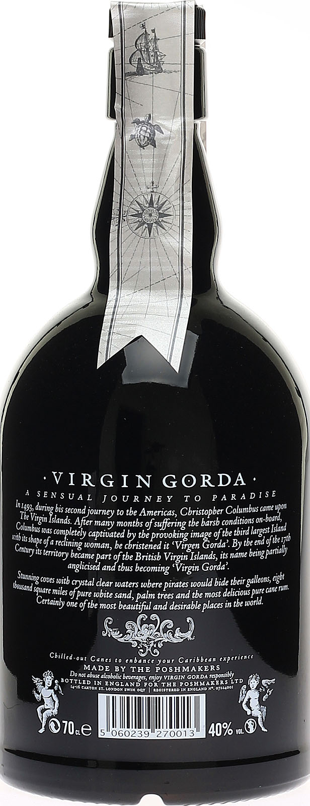 Virgin Gorda British Caribbean Rum im Online Shop kaufe