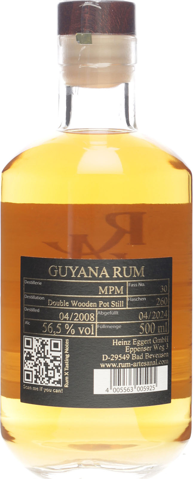RA Rum Artesanal Guyana 2008 hier bestellen