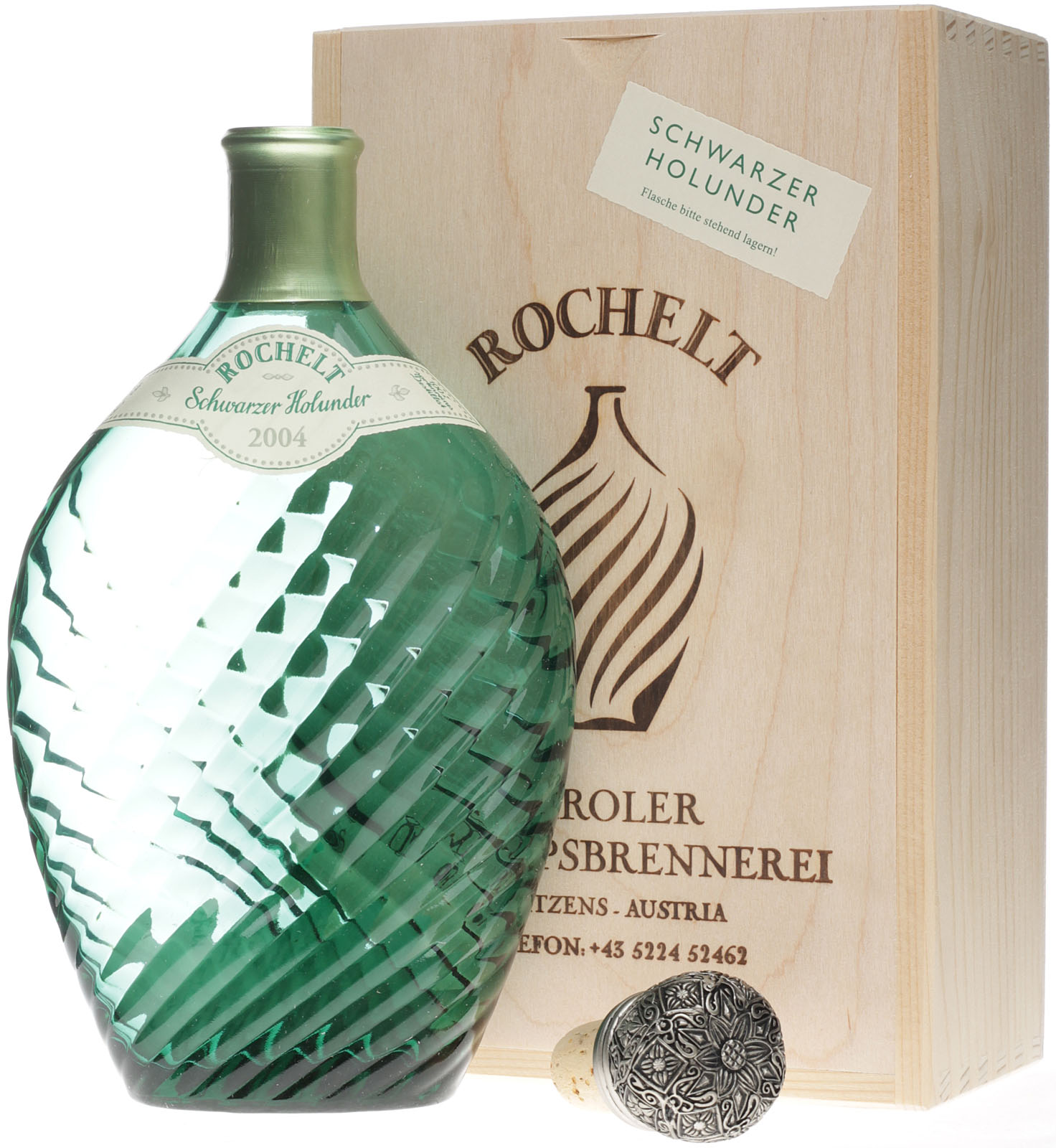 Rochelt Holunder 0,35 Liter 52 % Vol. Premium Schnaps