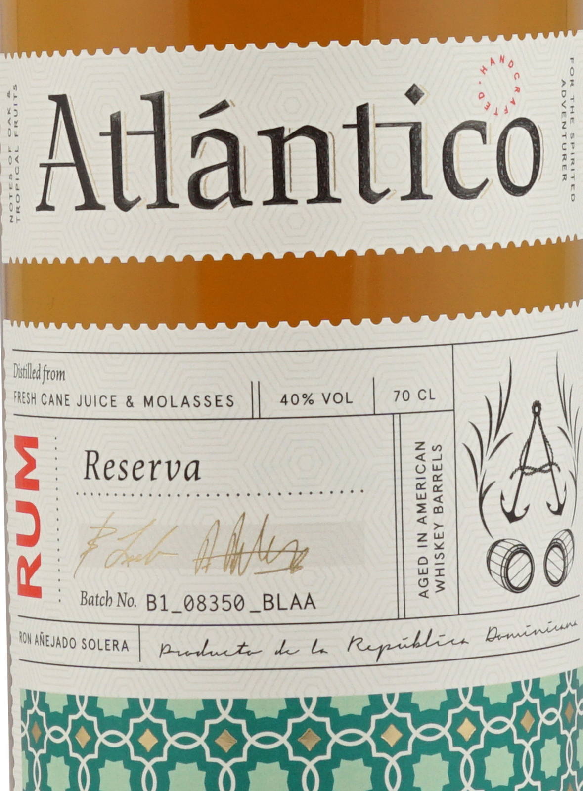 Atlantico Reserva Rum mit 0,7 Liter online kaufen