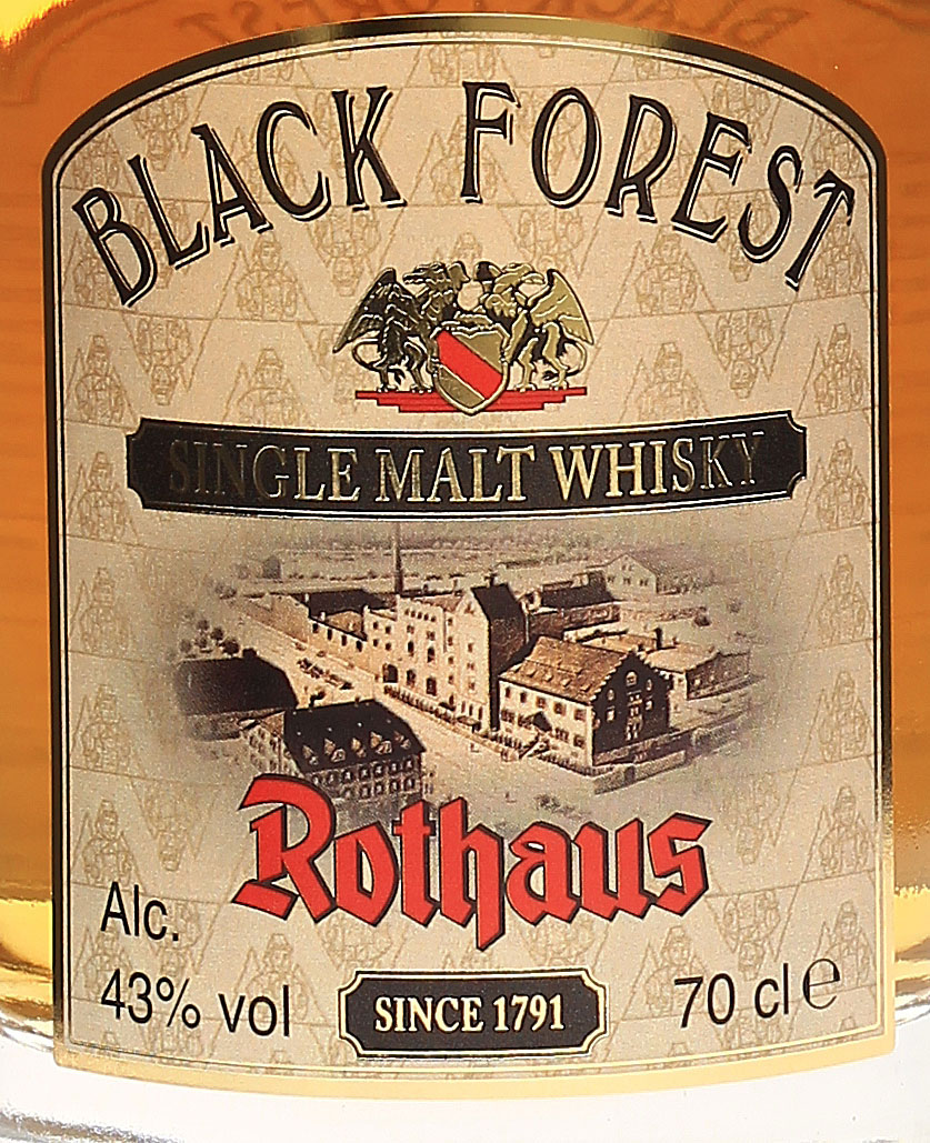 Rothaus Black Forest Single Malt Whisky bei uns im Shop
