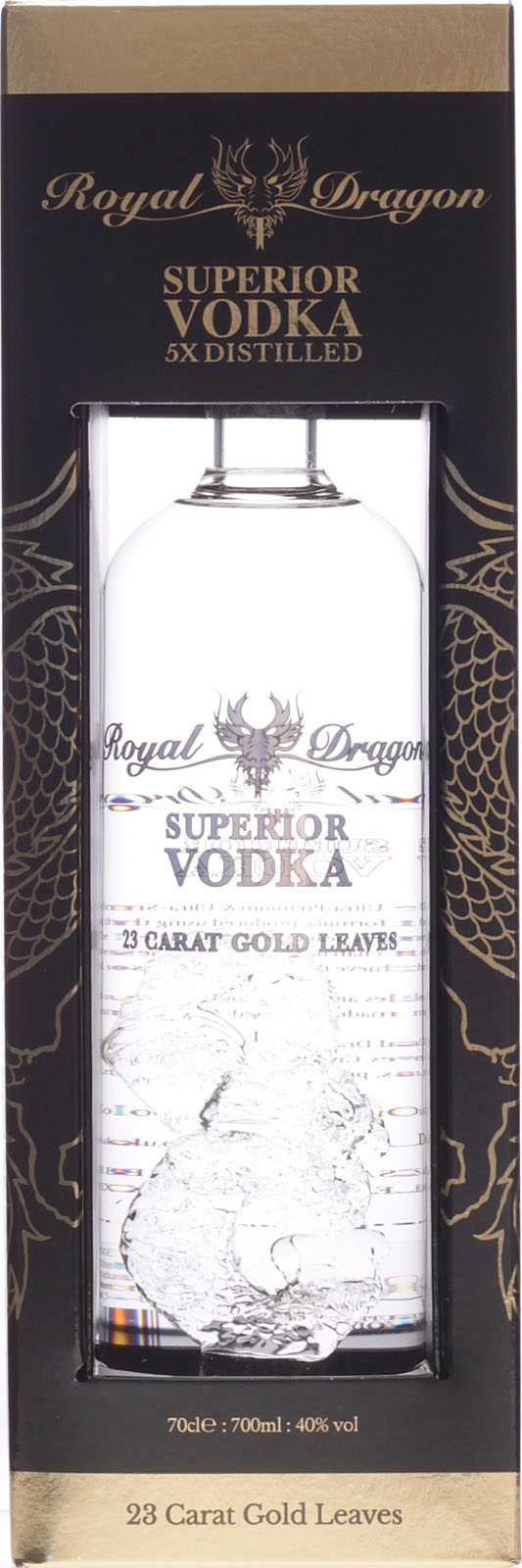 Royal Dragon Vodka Imperial 0,7 Liter 40 % Vol.