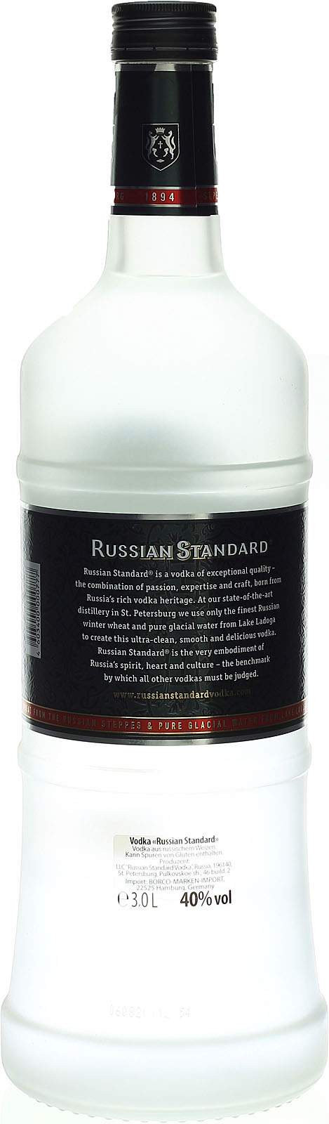 Russian Standard Großflasche Vodka 3 Liter im Test bei