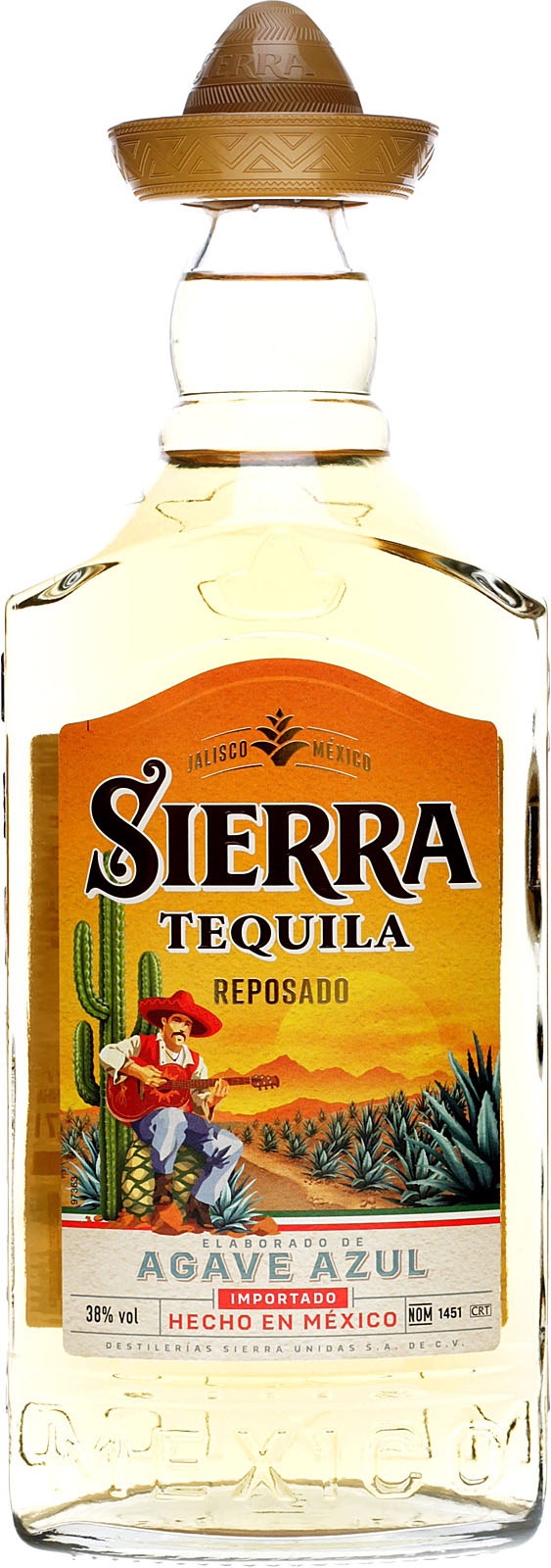 Sierra Tequila Reposado 0,7 Liter 38 % Vol.