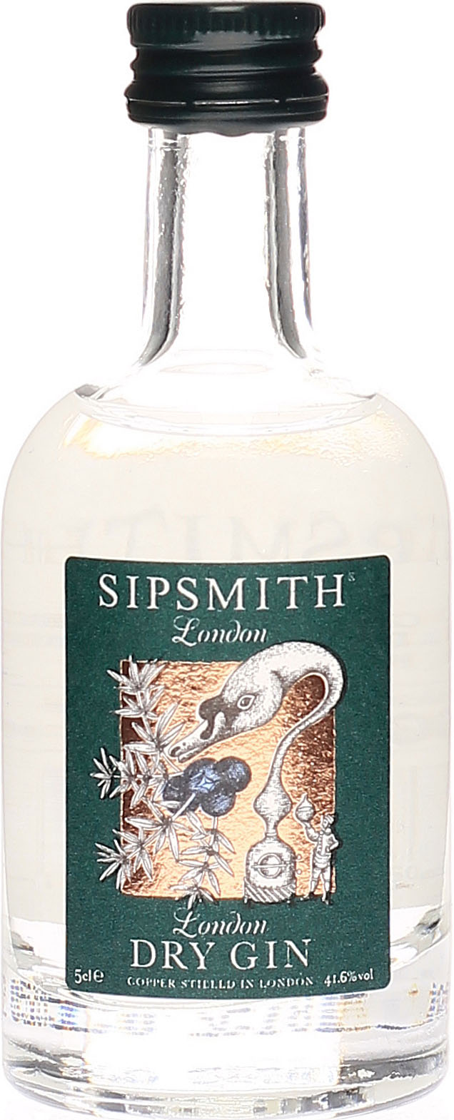 Sipsmith London Dry Gin 0,05 Liter 41,6 % Vol.
