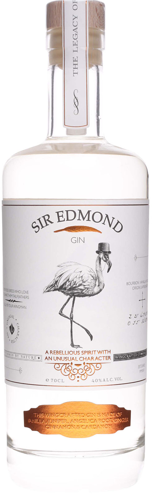 Sir Edmond Vanilla Spiced Gin 0,7 Liter bei uns im Shop