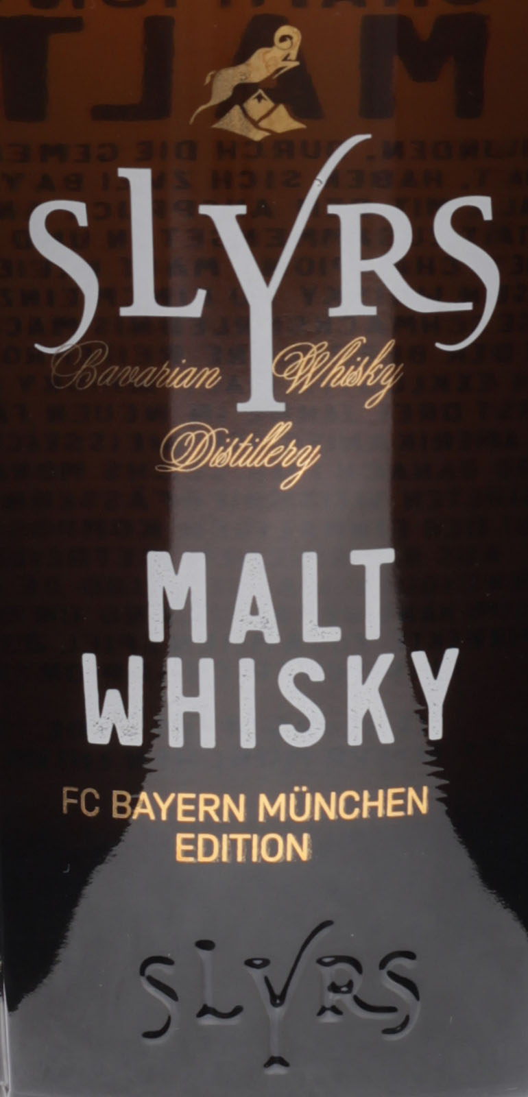 Slyrs Champions Malt Whisky FC Bayern München Edition G