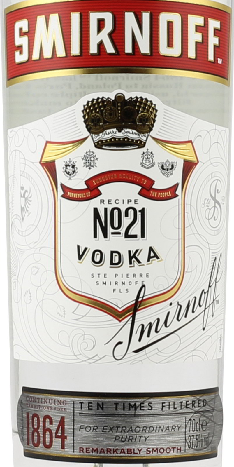 Smirnoff Red Label No. 21 (Triple Distilled) im Shop ka
