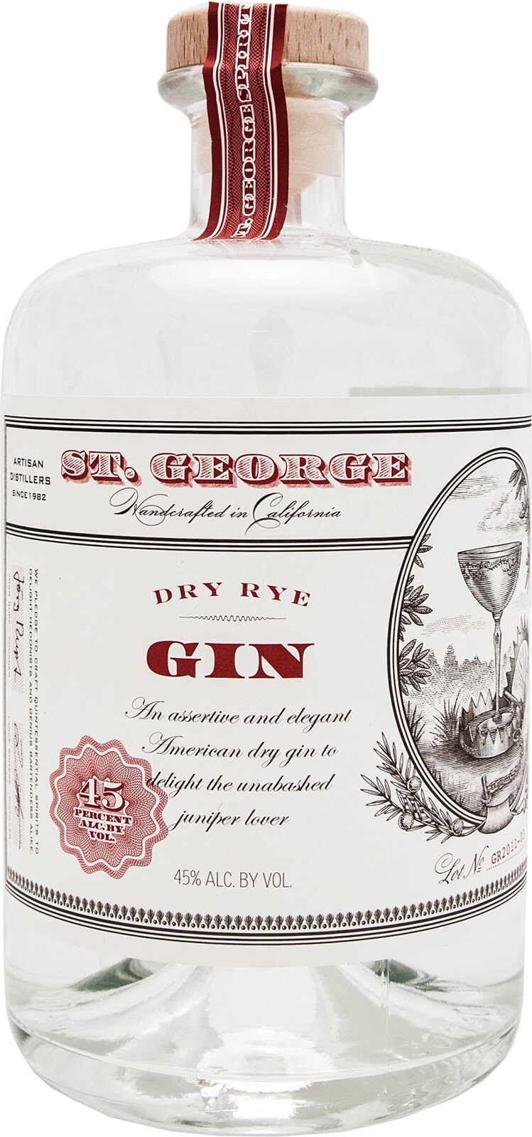 St.George Dry Rye Gin 0,7 Liter im Shop kaufen.