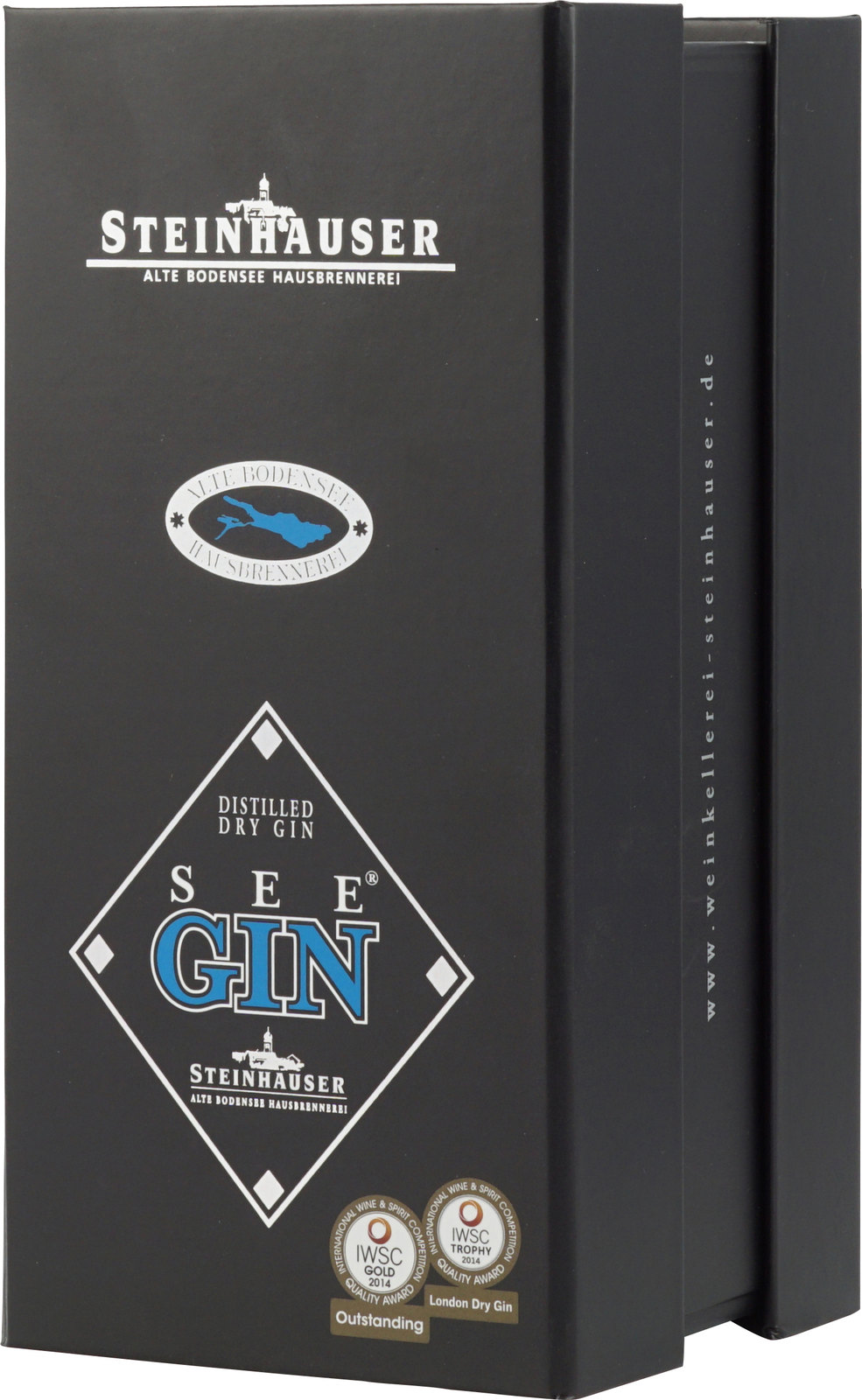 Steinhauser Bodensee Dry Gin 0,7 Liter 48% Vol.