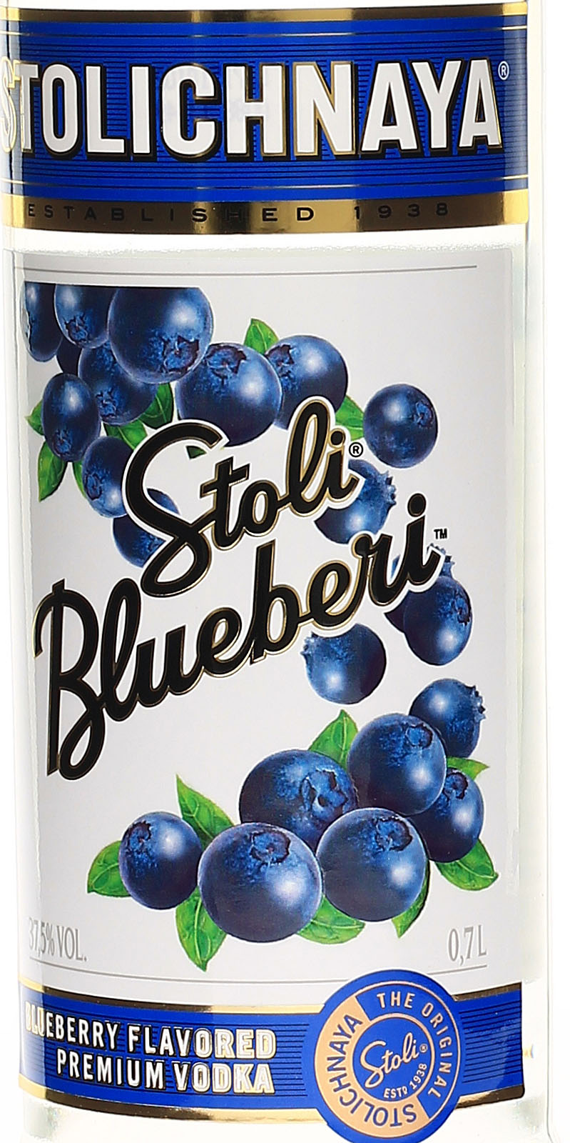 Stolichnaya Blueberi 0,7 Liter 37,5 % Vol.