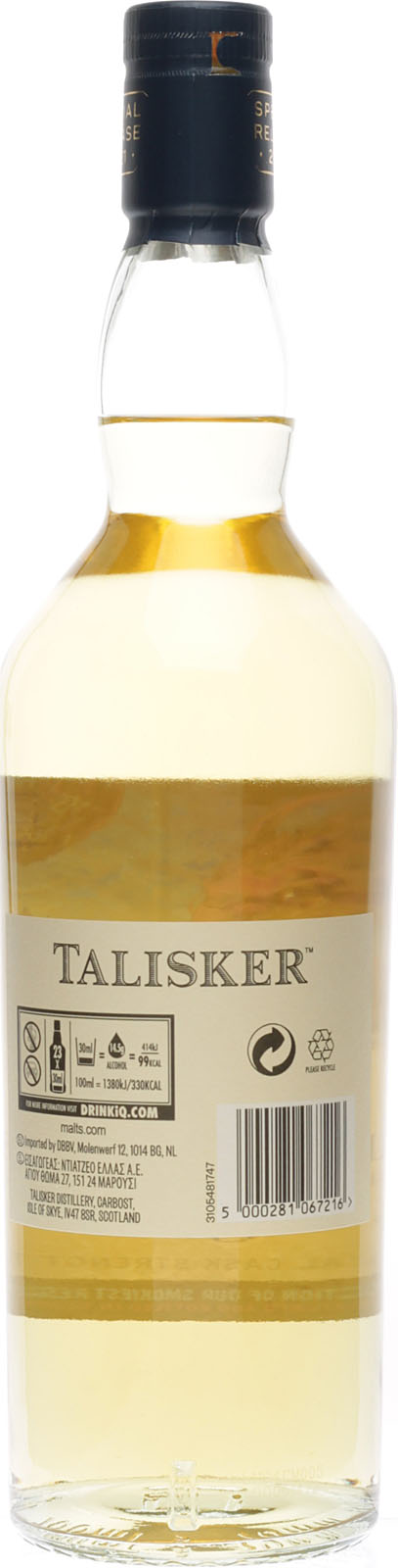 Talisker 8 Jahre Special Releases 2021 0,7 Liter günsti