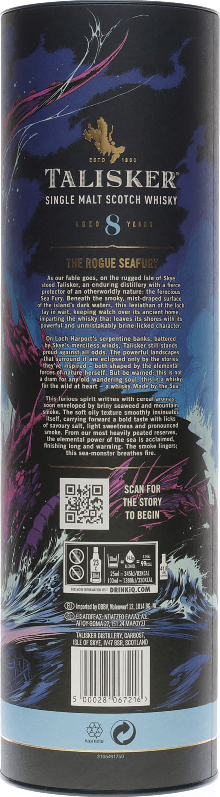 Talisker 8 Jahre Special Releases 2021 0,7 Liter günsti