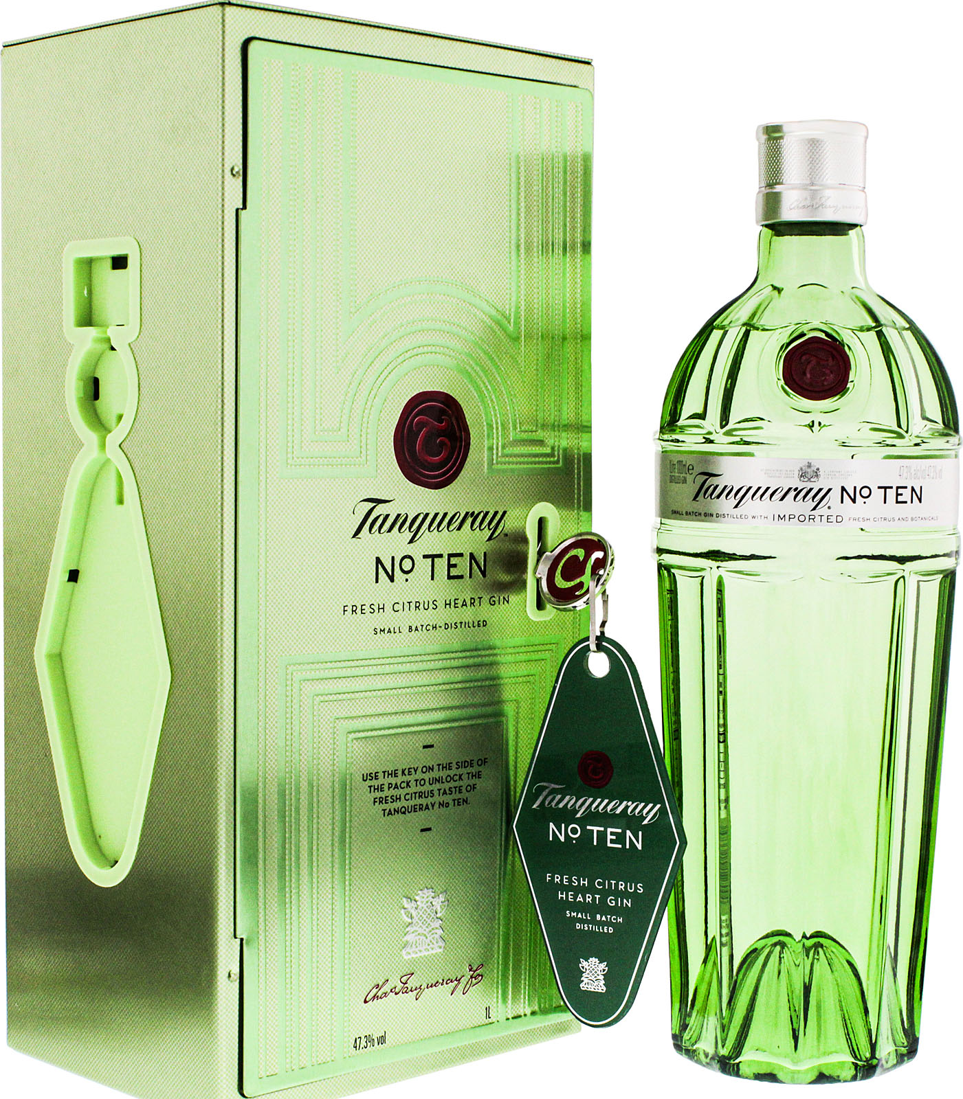 Tanqueray No. Ten Gin Metallsafe hier bestellen