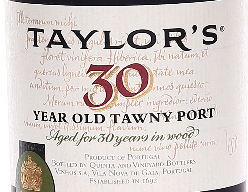 Taylors Port 30 Year Old Tawny, komplexer Portwein für