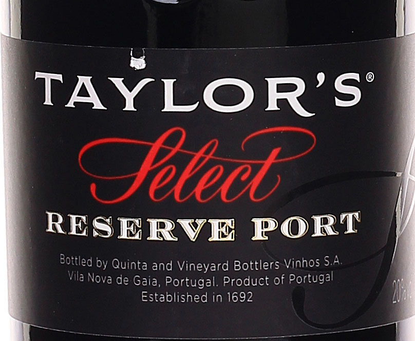 Taylor's Port Select Reserve Ruby, Portwein von dem Por