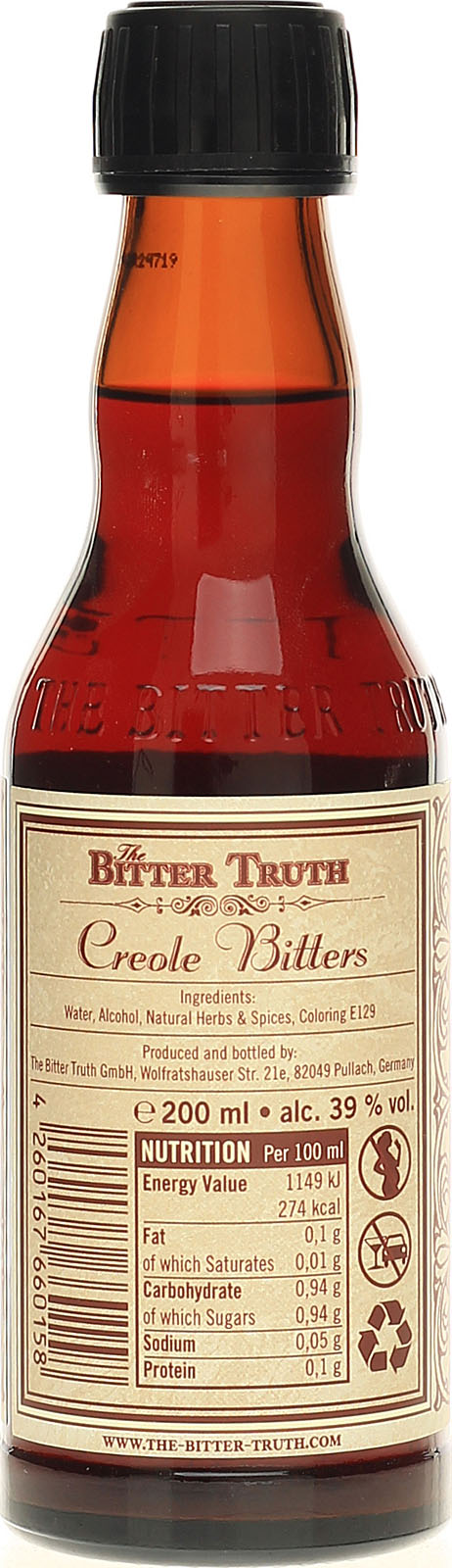The Bitter Truth Creole Bitters - Authentische Aromen