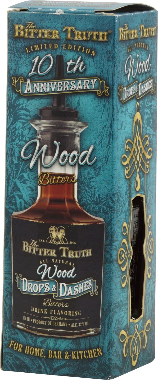 The Bitter Truth Wood (Drops & Dashes) Bitters 0,1 Lite