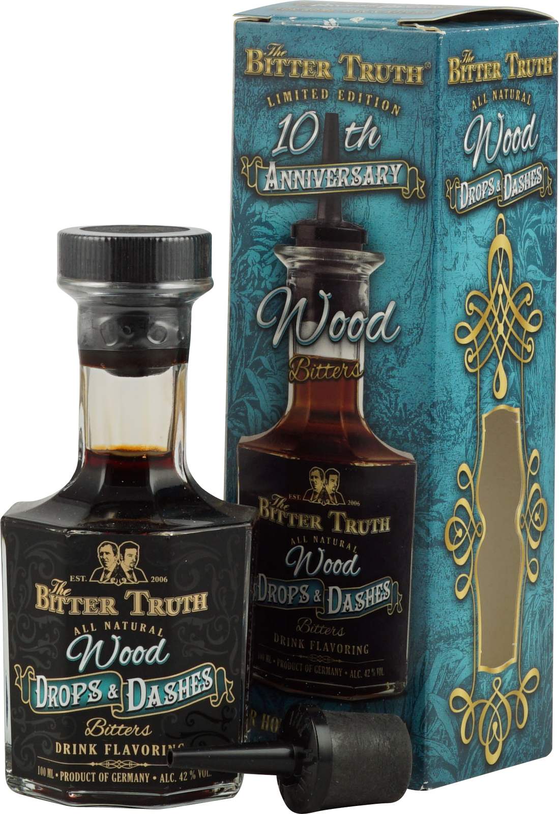 The Bitter Truth Wood (Drops & Dashes) Bitters 0,1 Lite