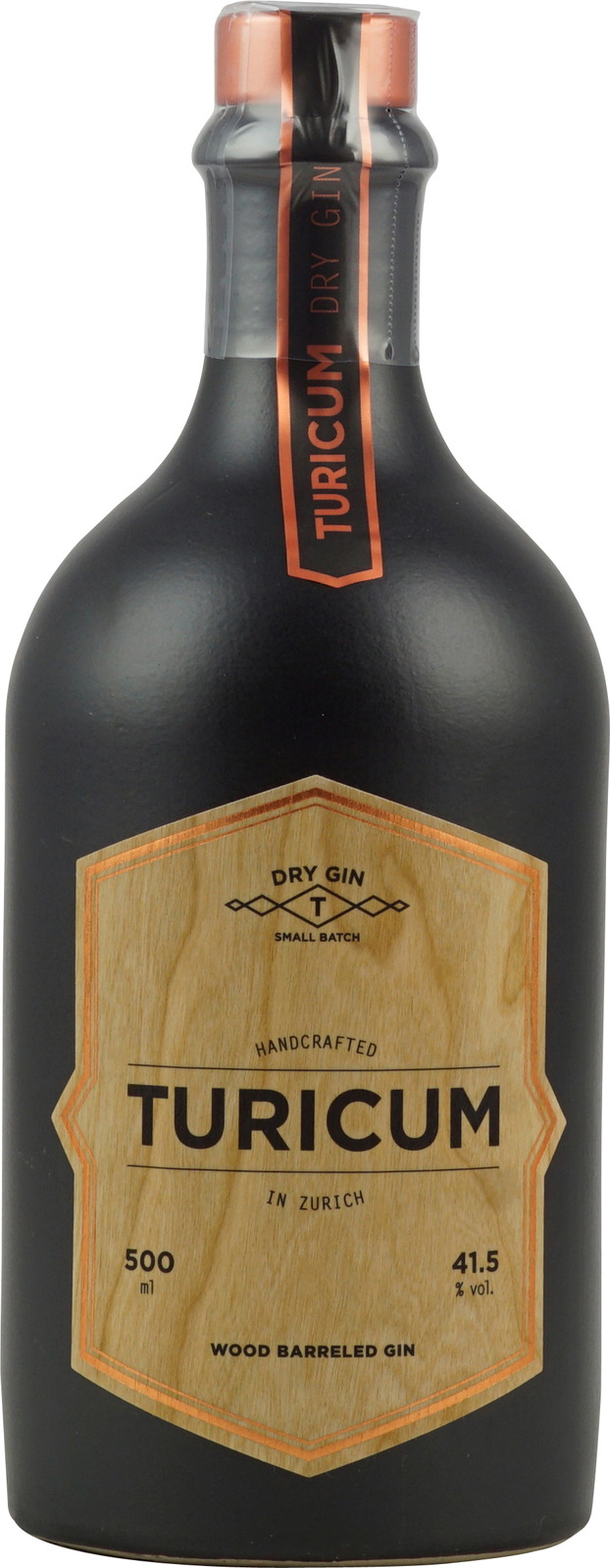 Turicum Wood Barreled Gin, hochwertiger Gin aus der Sch