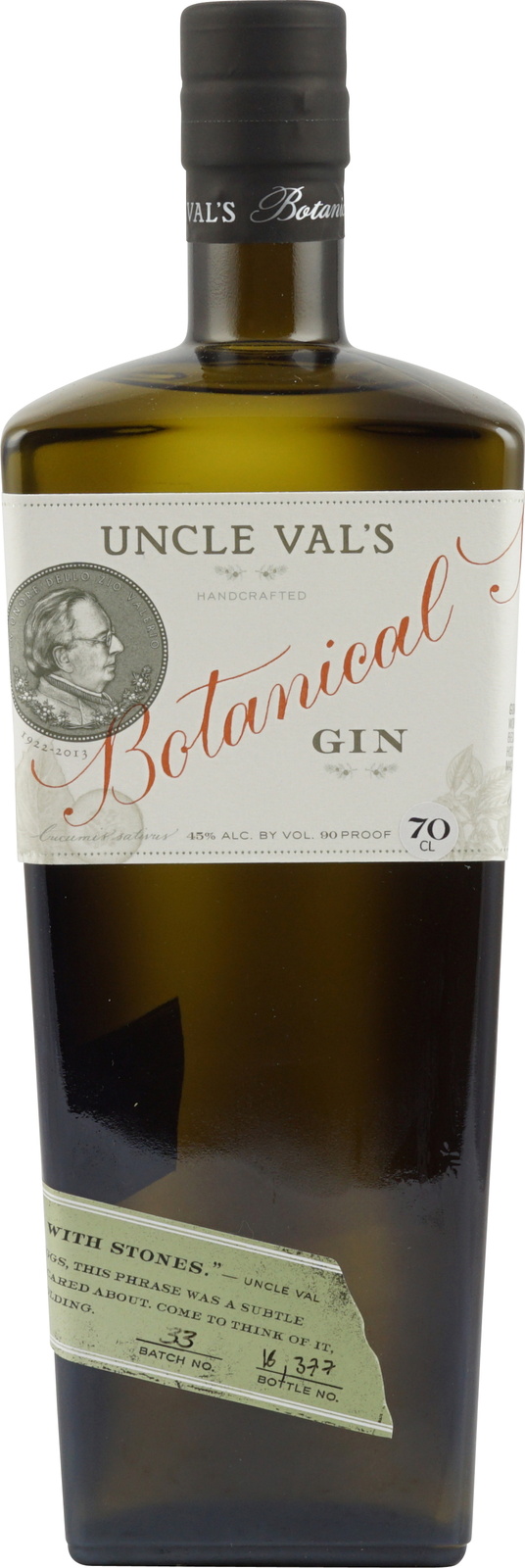Uncle Val‘s Botanical Gin 0,7 Liter 45% Vol. im Shop ka