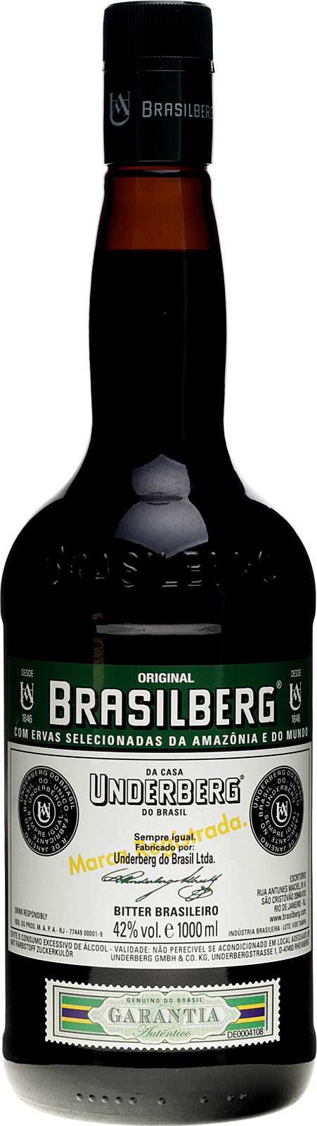 Underberg Brasilberg Brasileiro Bitter bei barfish.de