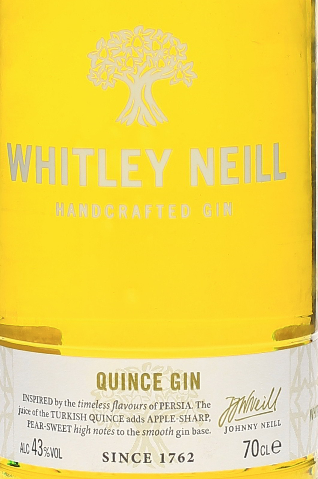Whitley Neill Quince Gin, englischer Gin mit feinem Qui