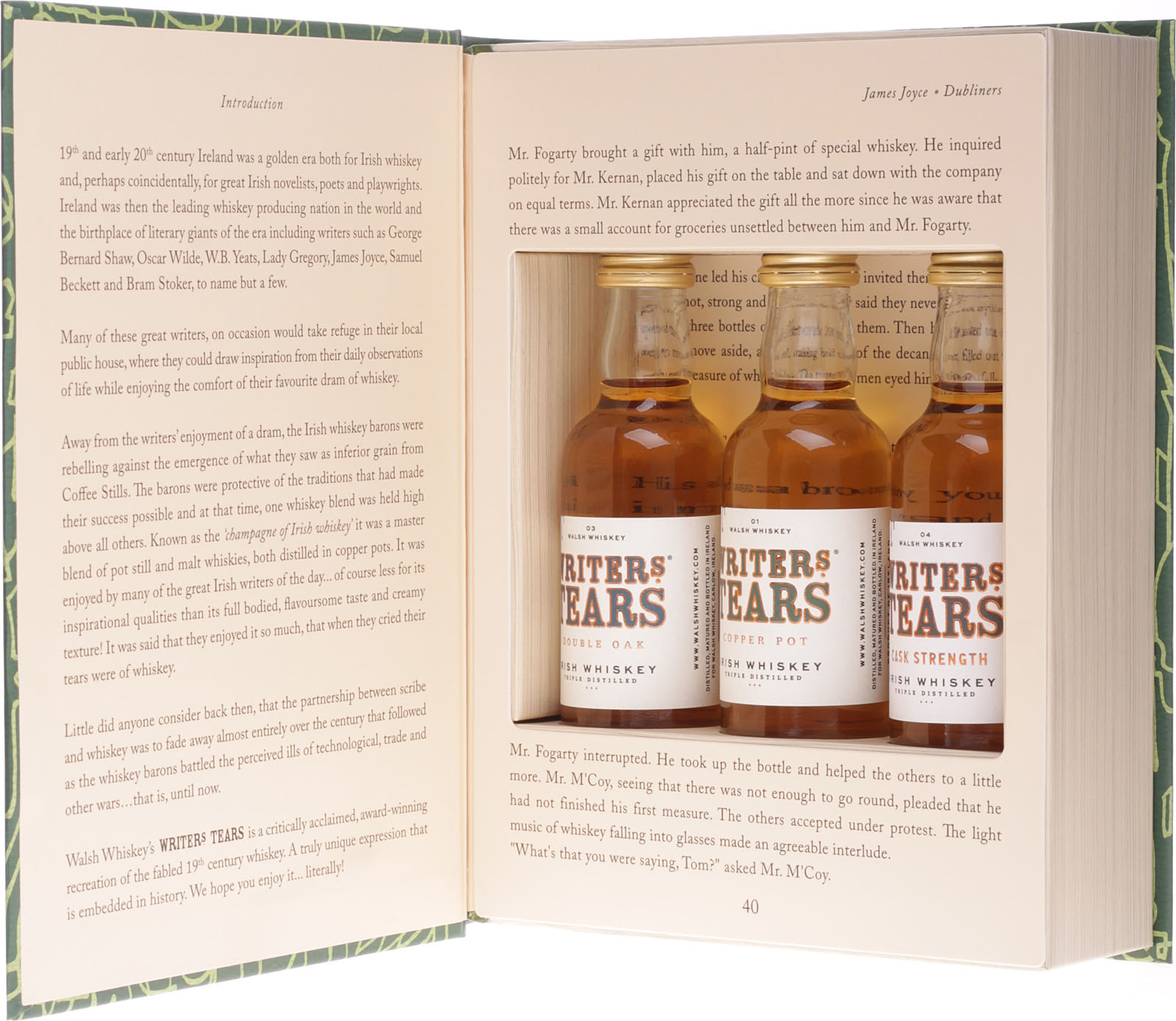 Writers Tears Mini Book Set 3 x 0,05 Liter im Shop kauf